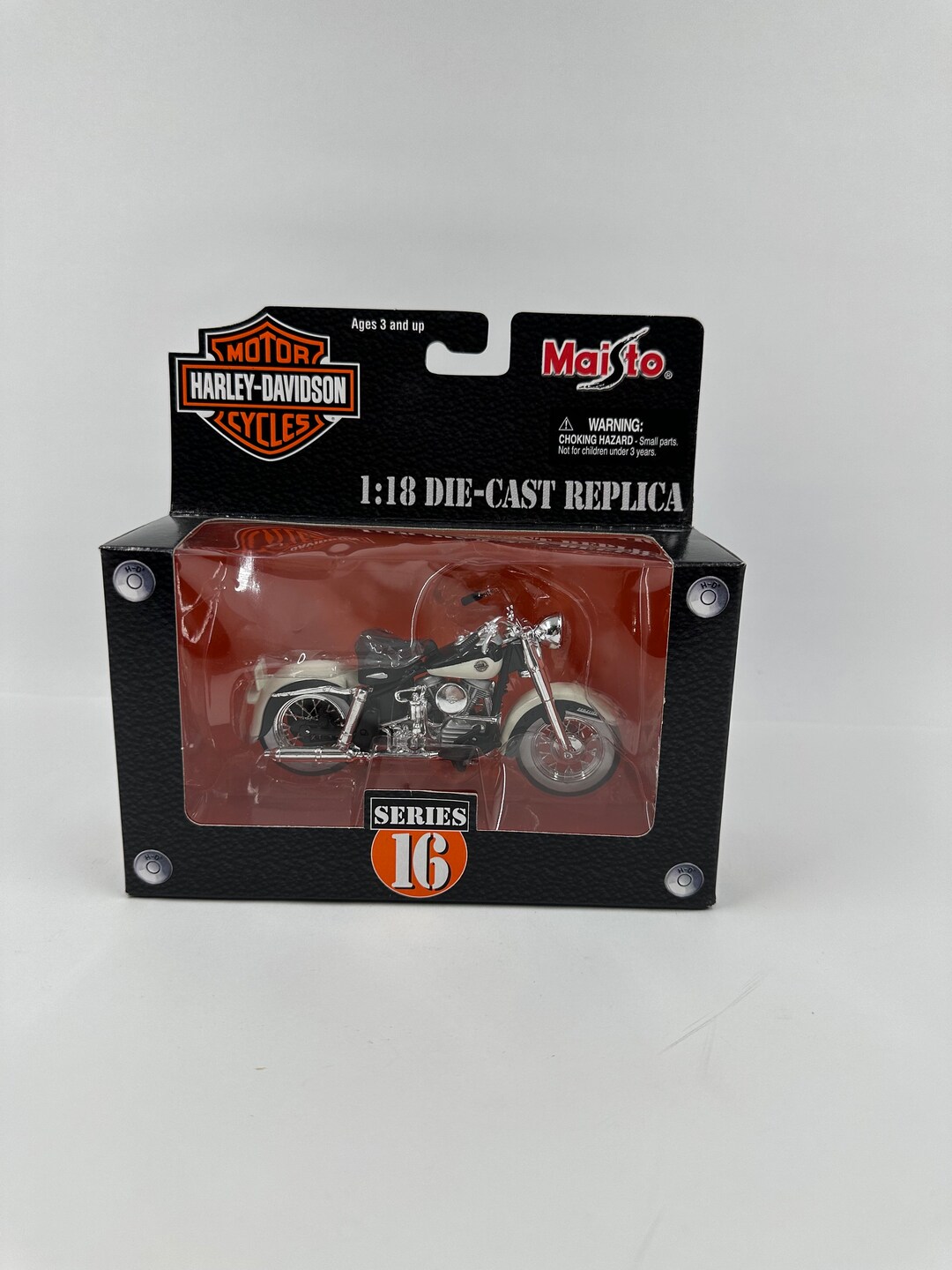 Vintage Toy, Harley Davidson, Motorcycle, 1:18 Die-cast Replica, Series ...