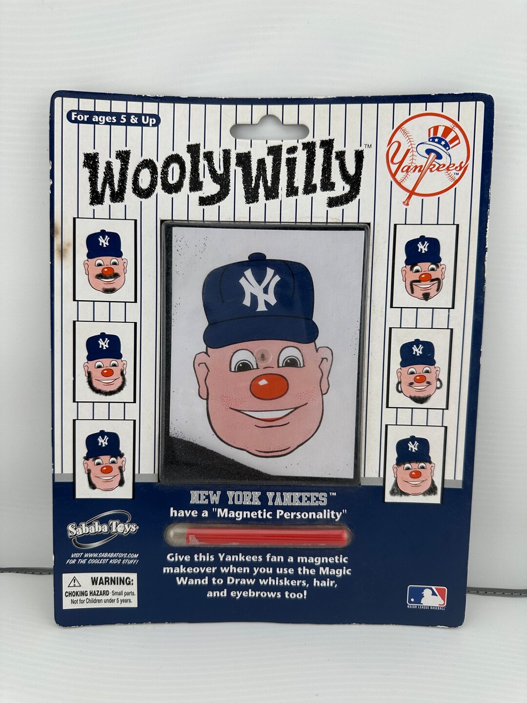 Vintage New York Yankees Wooly Willy Toy, Made by Sababa Toys. - Etsy