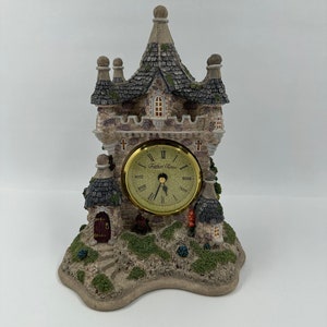 Vintage Father Time Clock, Castle Clock. - Etsy