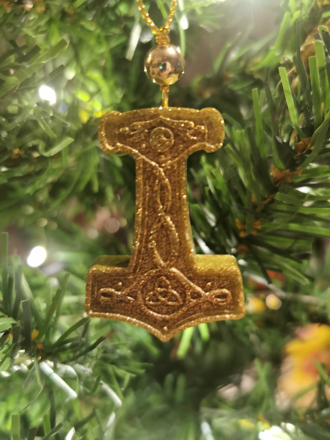 3 Pack, Mjolnir, Mjölnir, Thor's Hammer, Viking Mythology, Jul Tree ...