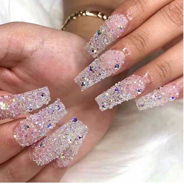 Diamond Nail Art - Etsy
