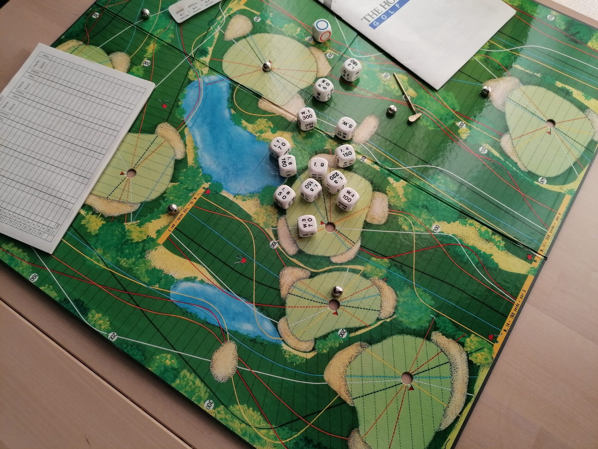 Dunhill the Hole in One Golf Board Game, 1987 Vintage Board Game - Etsy