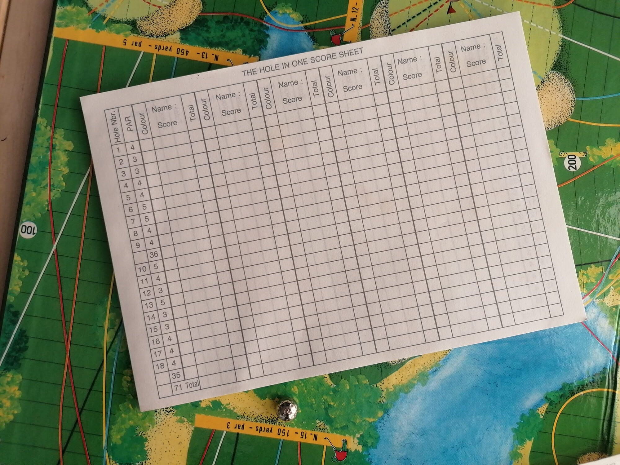 Dunhill the Hole in One Golf Board Game, 1987 Vintage Board Game - Etsy