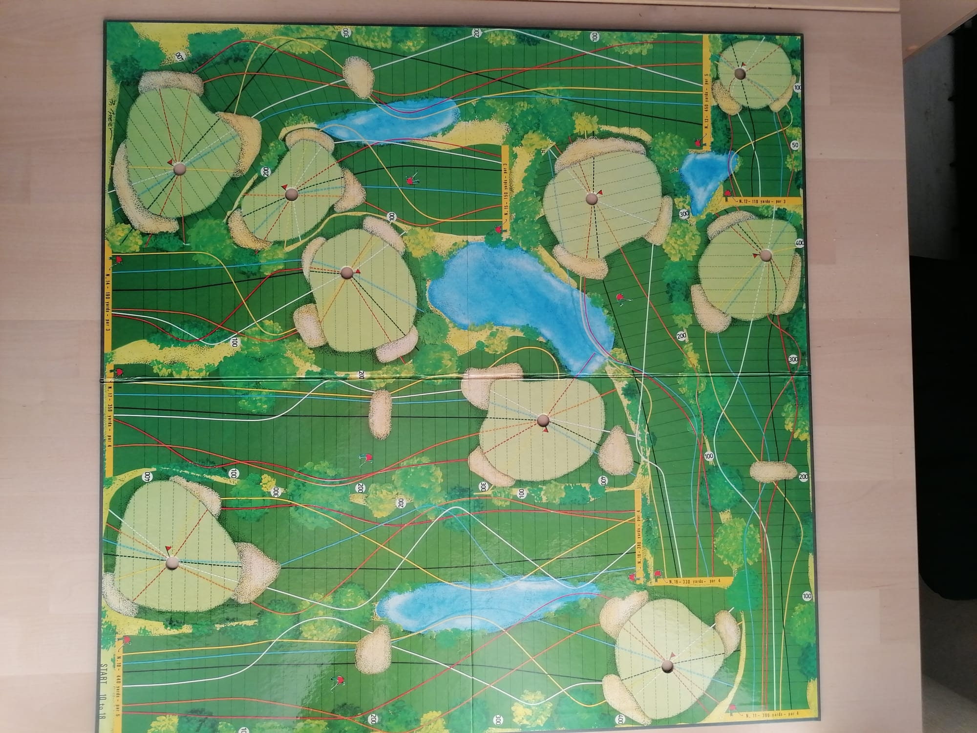 Dunhill the Hole in One Golf Board Game, 1987 Vintage Board Game - Etsy