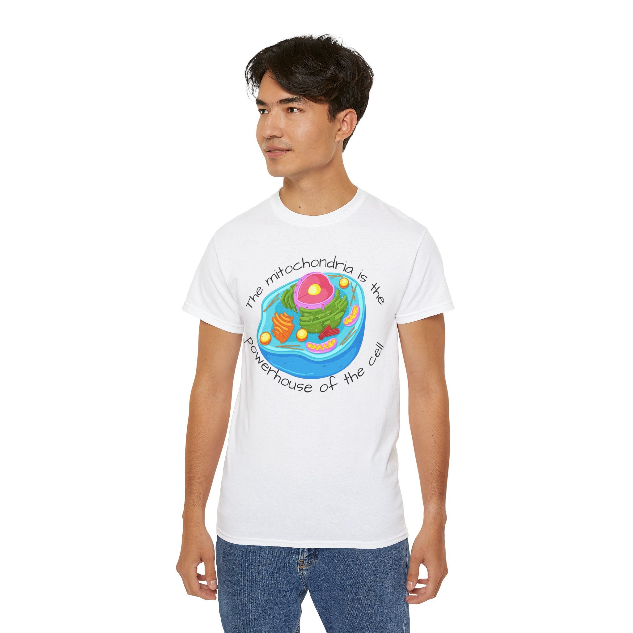 The Mitochondria is the Powerhouse of the Cell Shirt, Biology, Science ...