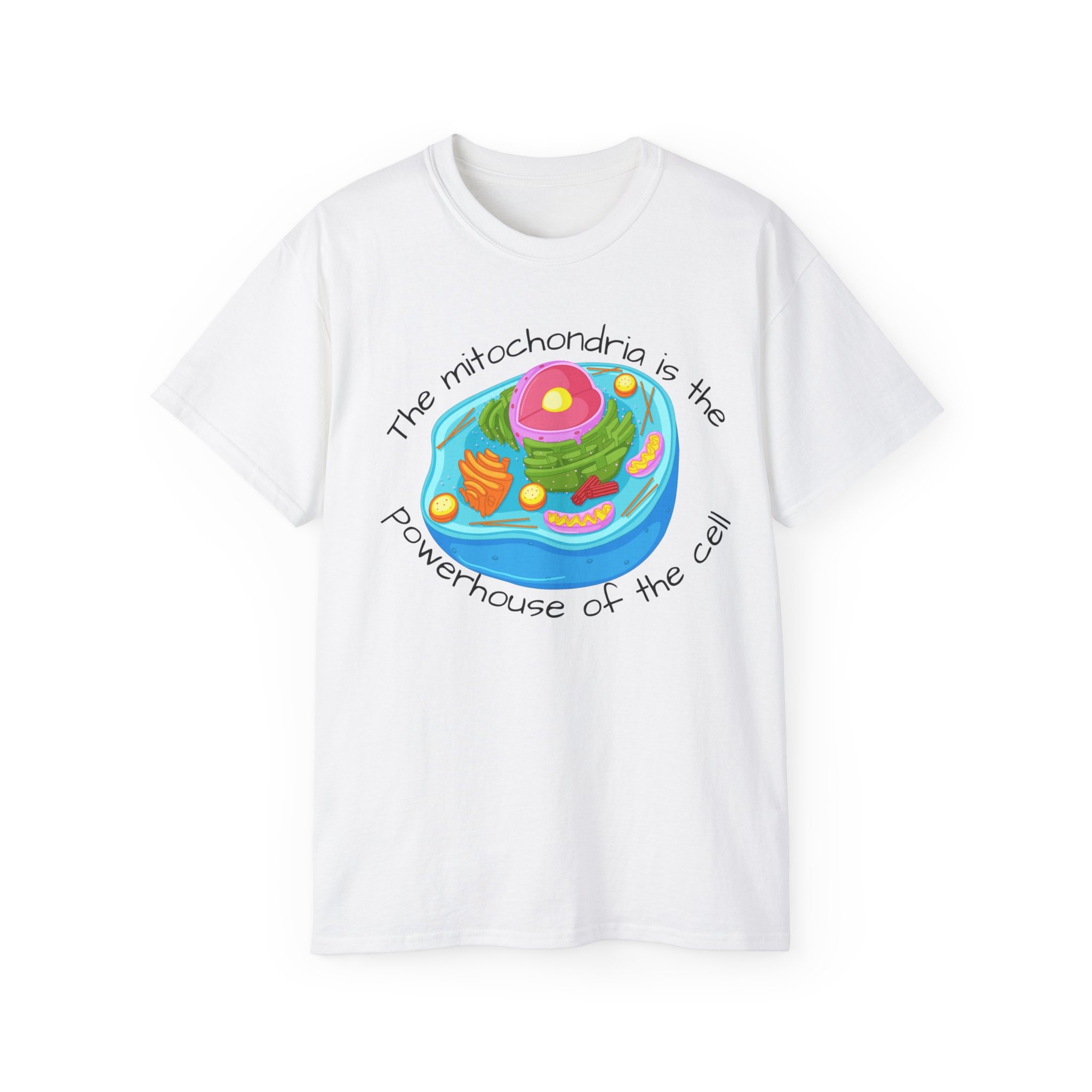 The Mitochondria is the Powerhouse of the Cell Shirt, Biology, Science ...