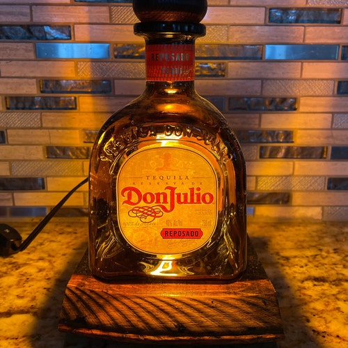 Patron Tequila Silver Mini Liquor Bottle Night Light - Etsy
