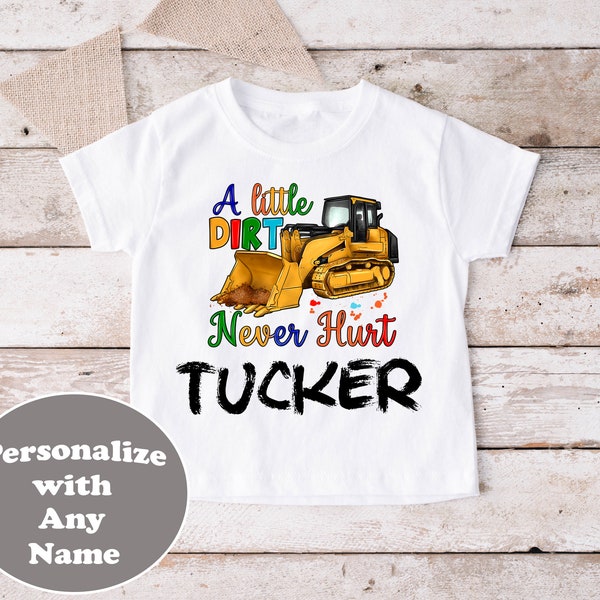 Bulldozer Shirt - Etsy