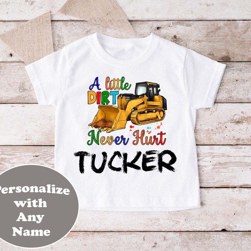 Bulldozer Shirt - Etsy