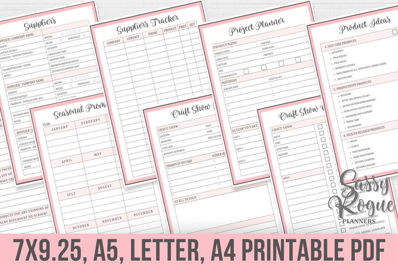 Business Planner Printable Small Business Planner Printable - Etsy