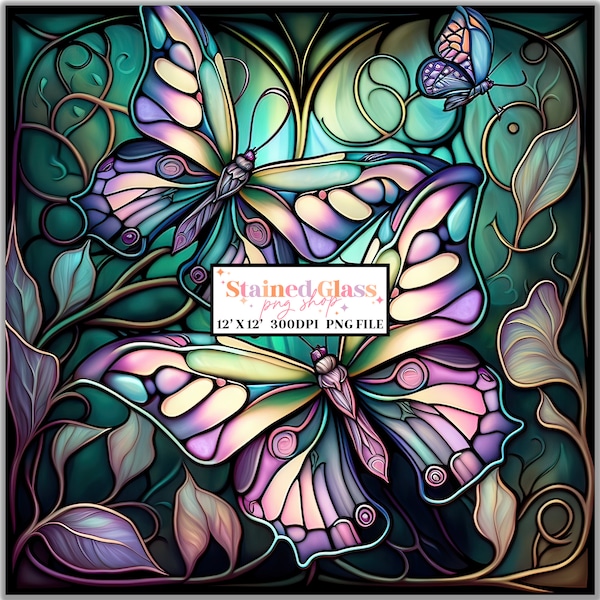 Stained Glass Pattern - Etsy