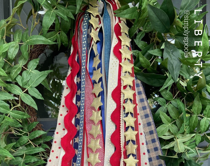 Liberty Independence Day Ribbon Set - Etsy