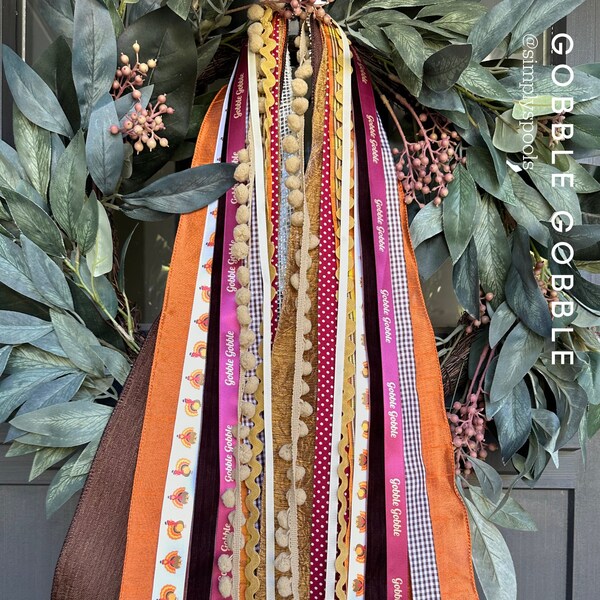 Thanksgiving Ribbon - Etsy