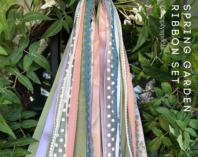 Spring Garden Ribbon Set - Etsy