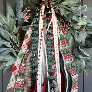 Christmas Ribbon - Etsy