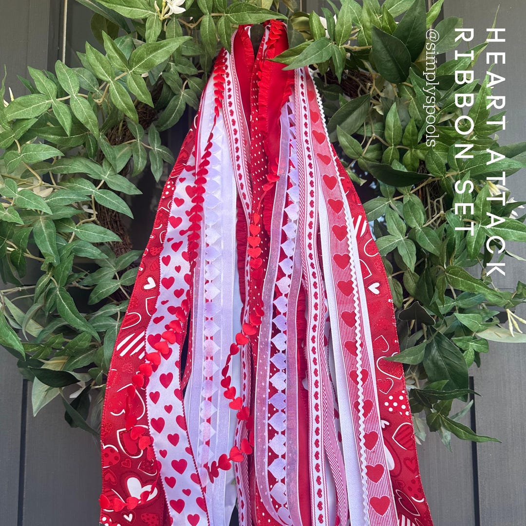 Heart {attack} Valentine Ribbon Set - Etsy