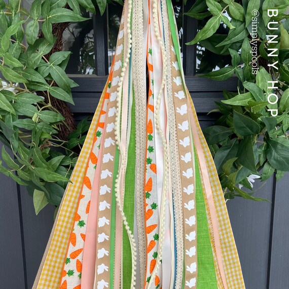 Bunny Hop Easter Ribbon Set - Etsy