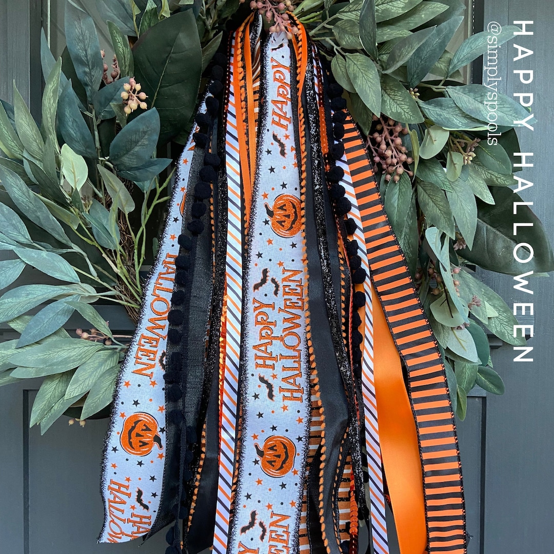 Happy Halloween Ribbon Set - Etsy