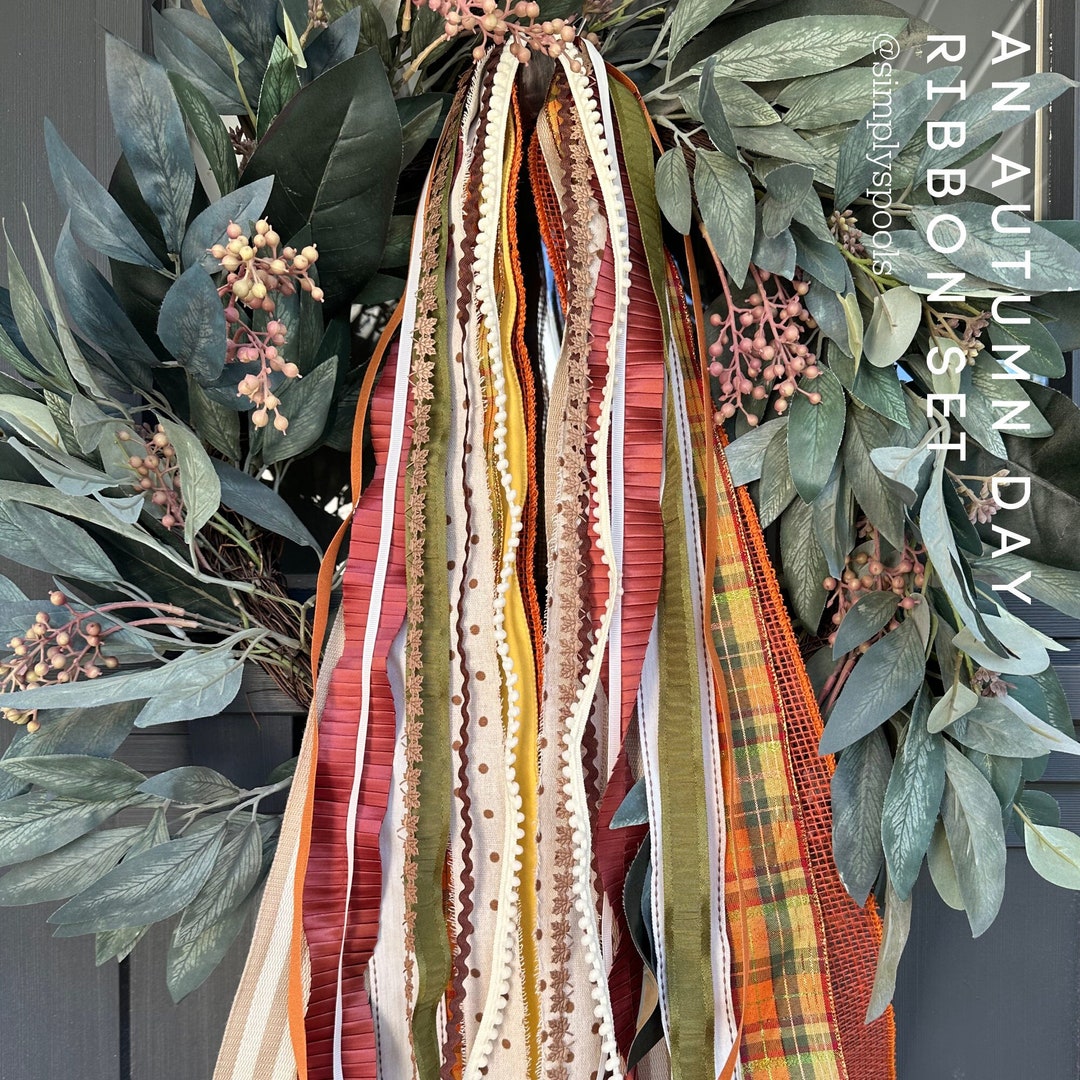 An Autumn Day Ribbon Set - Etsy
