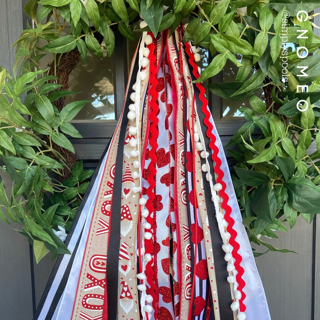 Gnomeo Valentine Ribbon Set - Etsy