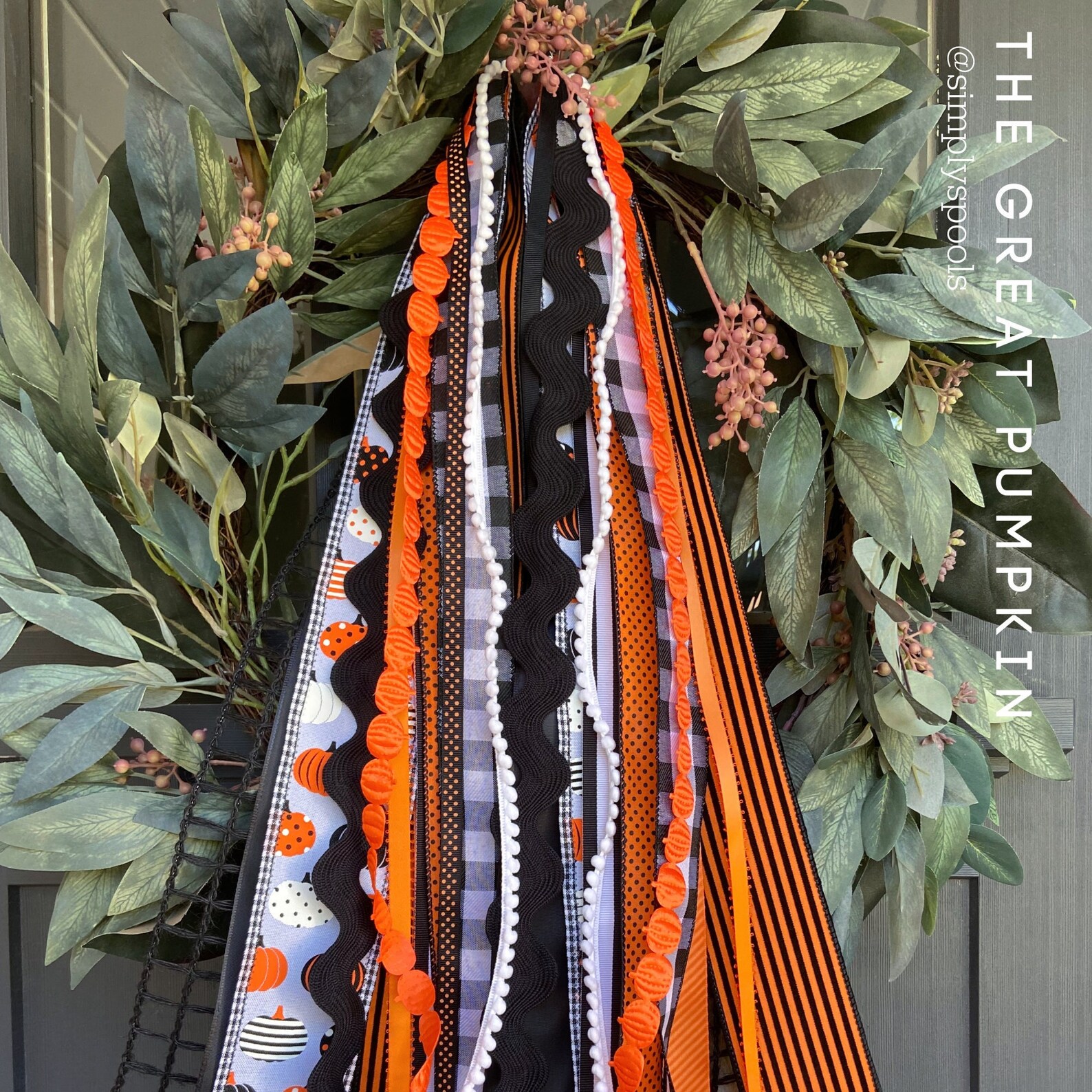 The Great Pumpkin Ribbon Set - Etsy