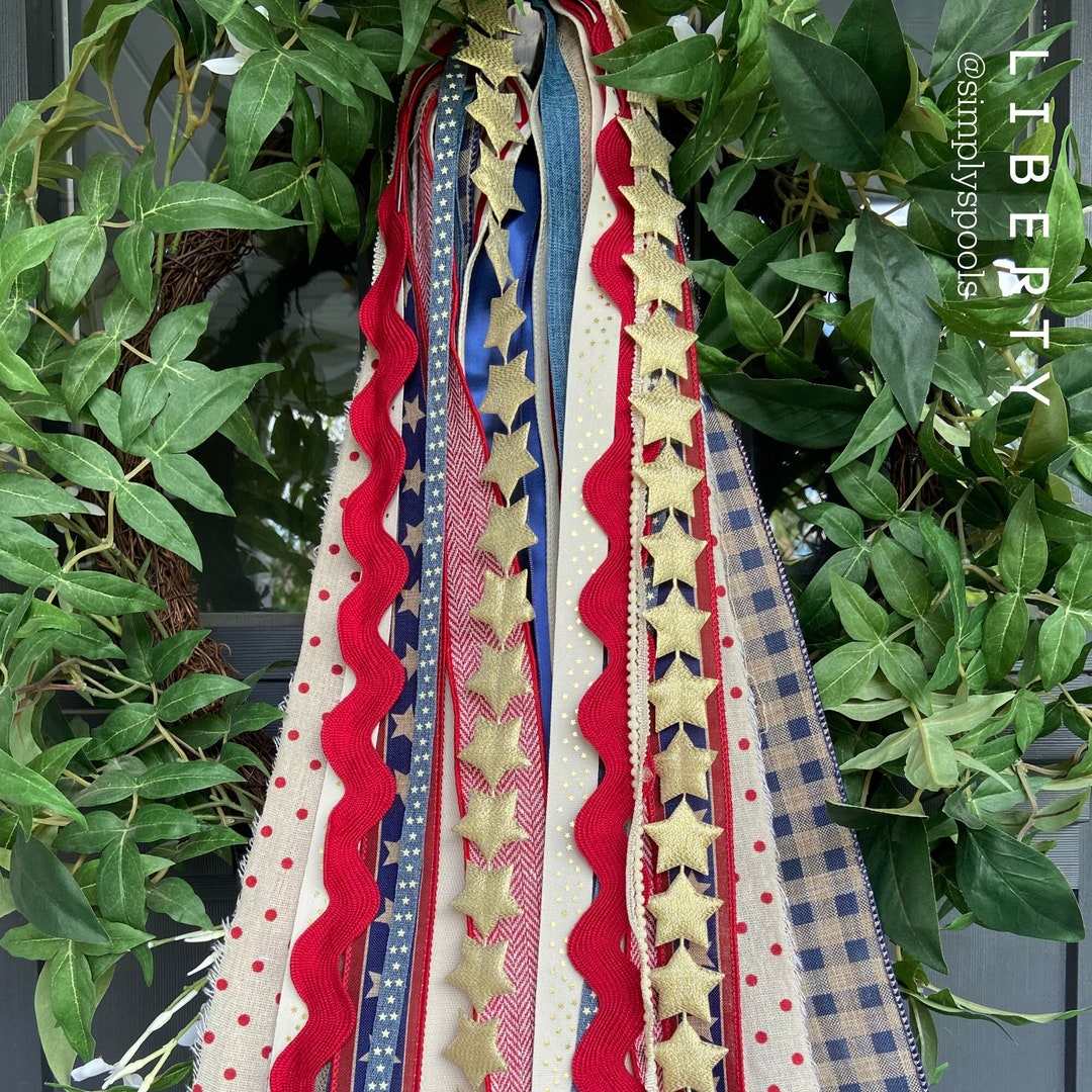 Liberty Independence Day Ribbon Set - Etsy