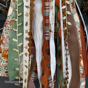 Autumn Harvest Ribbon Set - Etsy