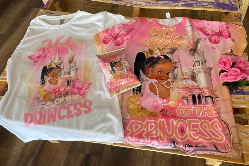 Princess Baby Shower T-shirts - Etsy