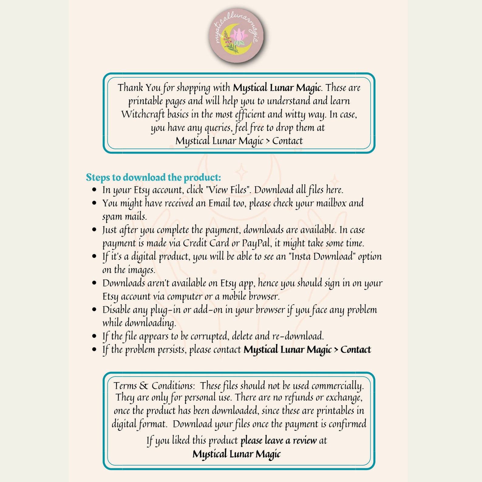 Spirit Animal Cheat Sheet - Etsy