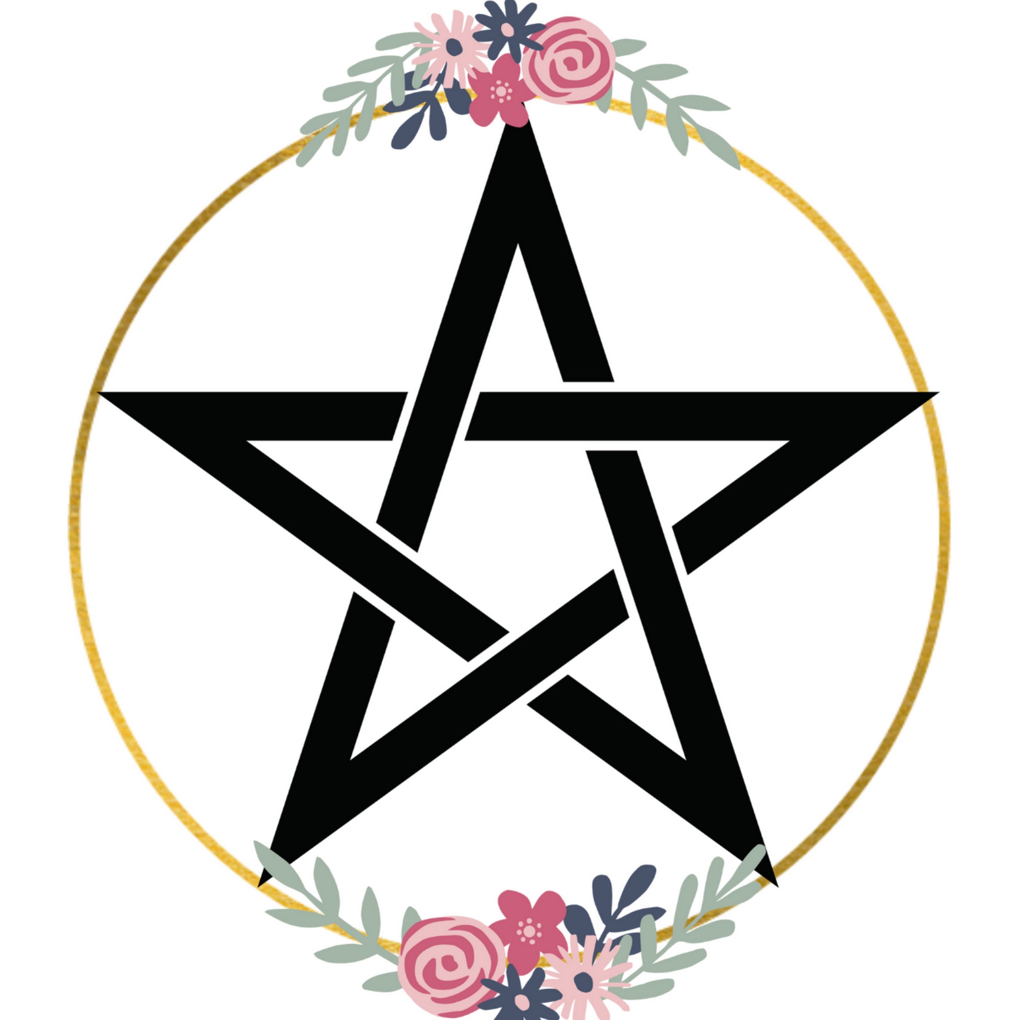 Pentacle Printable |witchcraft Print - Etsy