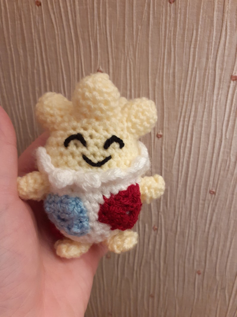 Togepi Pokémon Inspired Crochet Pattern - Etsy