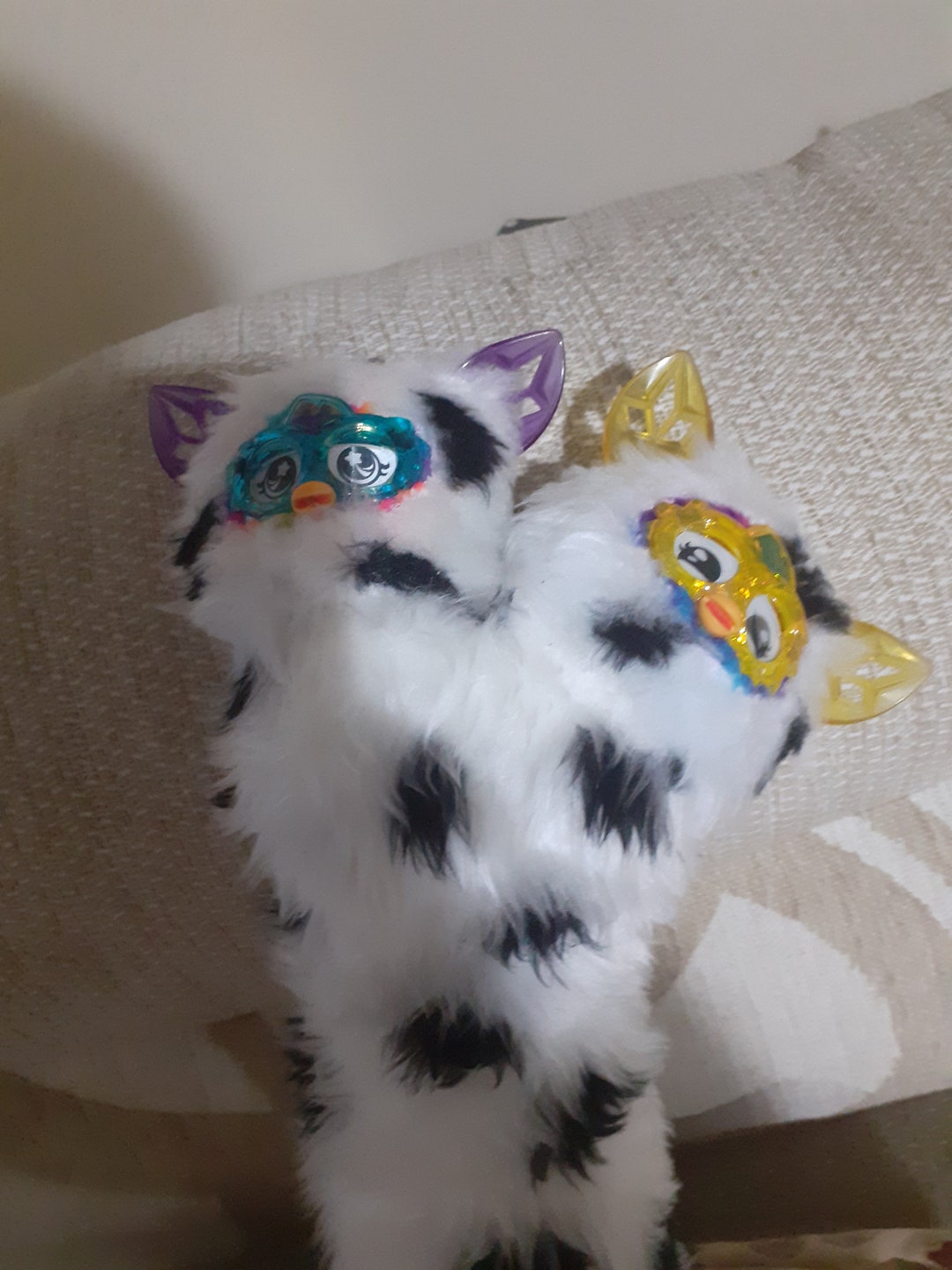 2 Foot Long Furby Two-headed Furbling With Posable Spine - Etsy