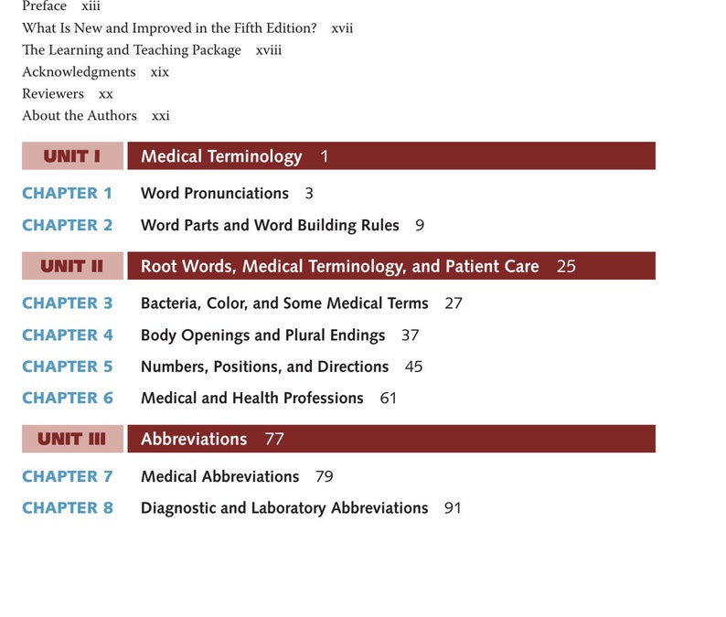 Essential Medical Terminology 5 Downloadable PDF - Etsy