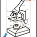 Color the Parts of the Microscope & Review Questions - Etsy