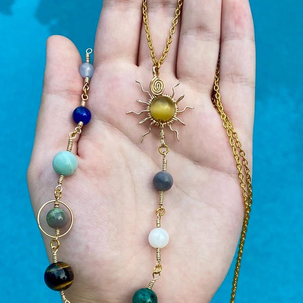 Solar System Jewelry - Etsy