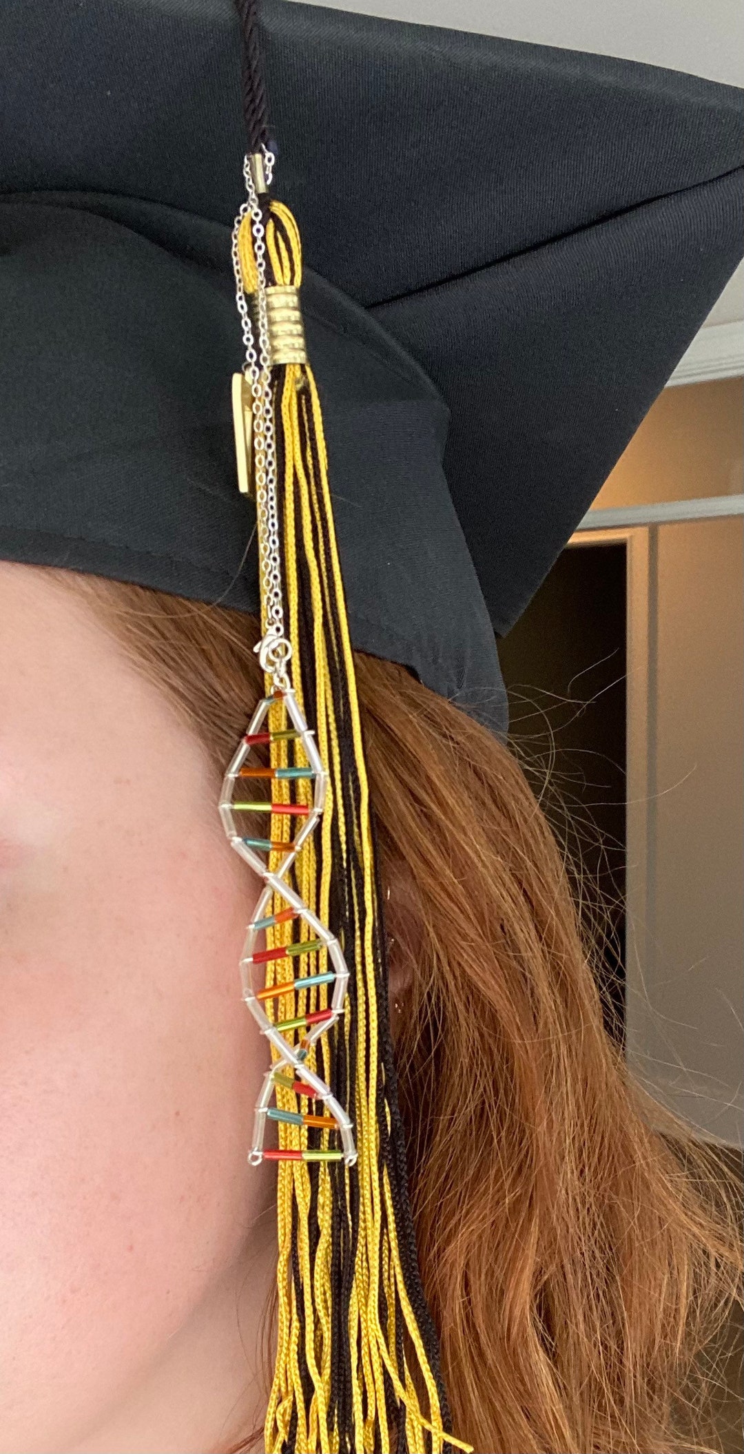 Science DNA Double Helix Beaded Graduation Tassel Decorative Charm - Etsy