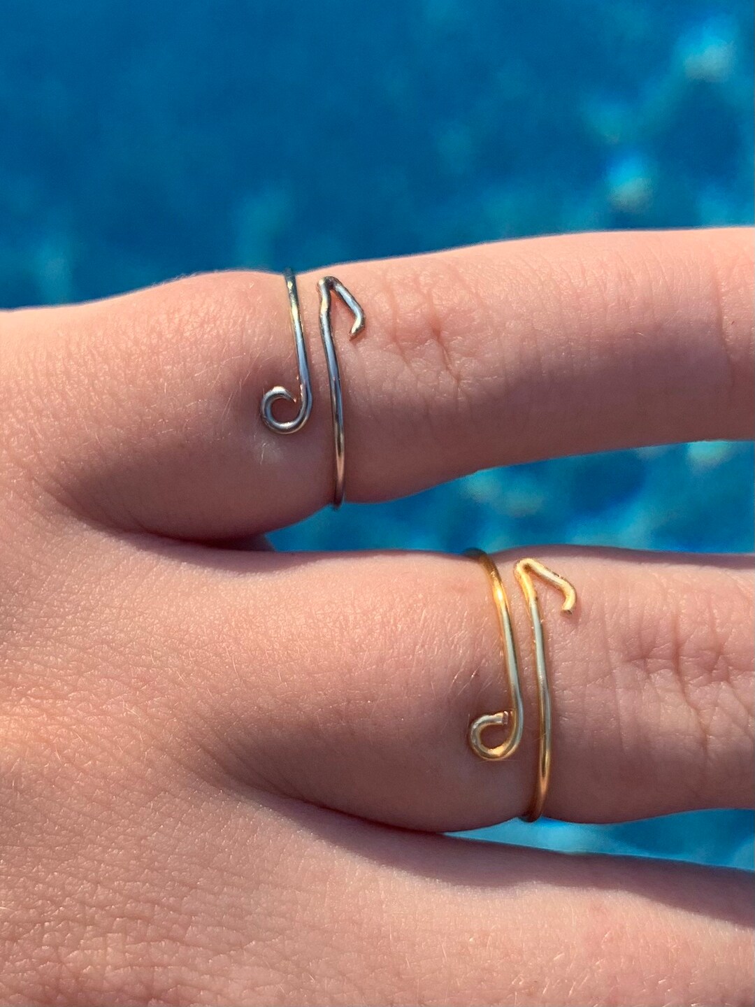 Music Note Wire Ring - Etsy