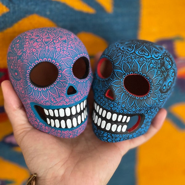 Ceramic Sugar Skull - Etsy