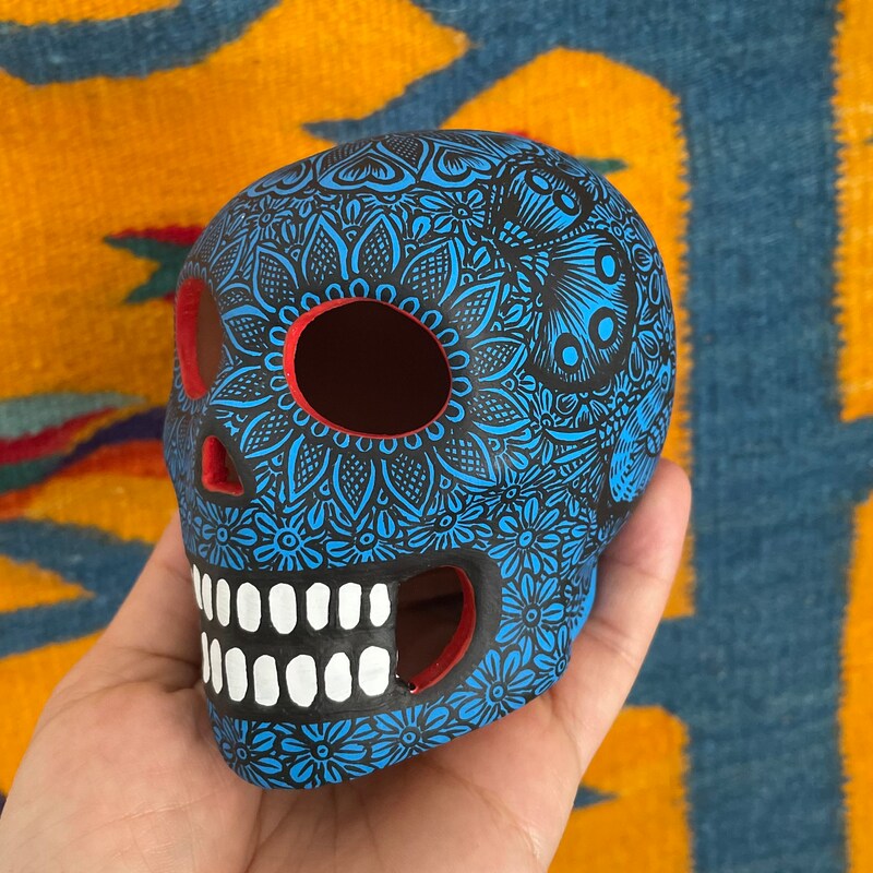 Ceramic Sugar Skull - Etsy