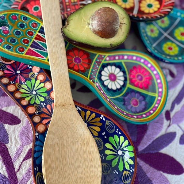 Talavera Spoon Rest - Etsy