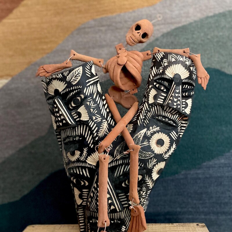 Clay Skeleton - Etsy