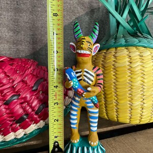 Little Diablitos in Painted Earthenware—purépecha Mexican Devil Figures ...