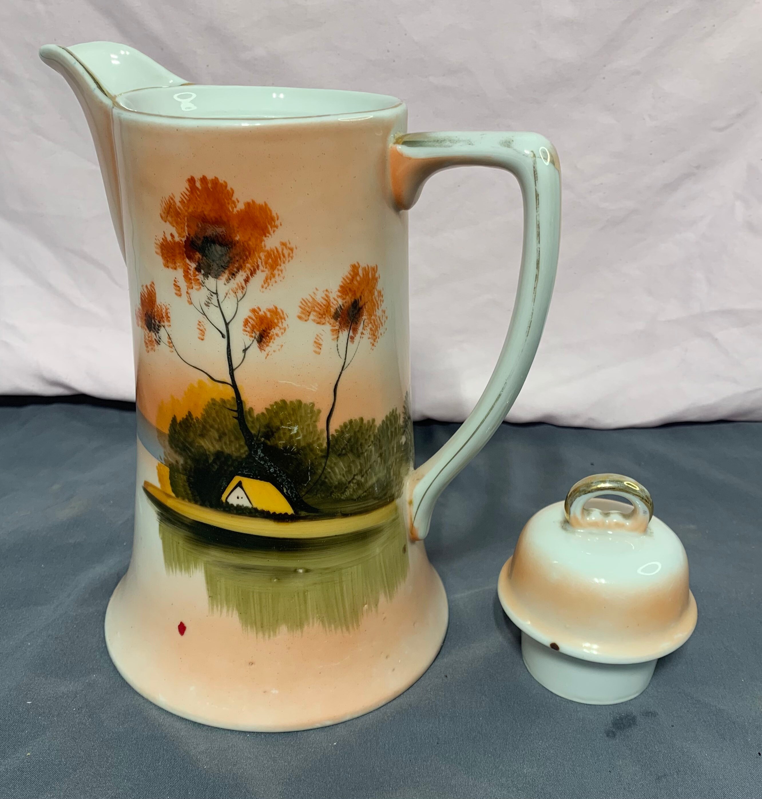 Chocolate Pot. Japanese Coffee Pot. Asian Carafe.vintage . - Etsy