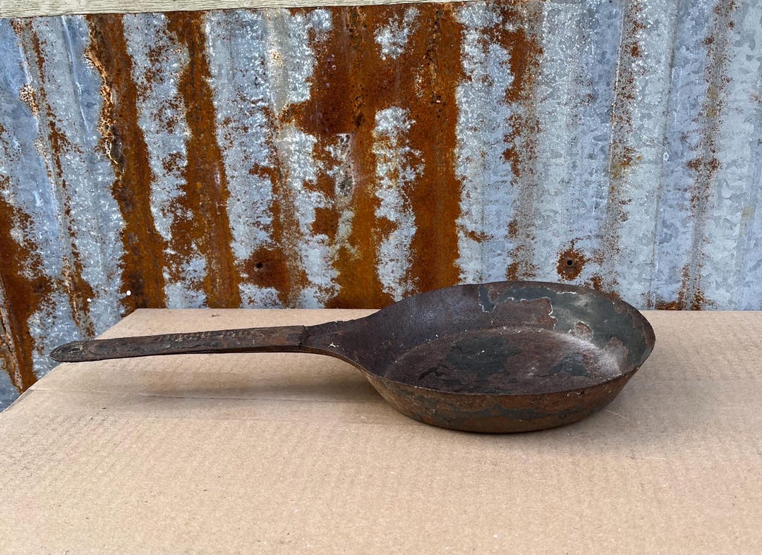 Vintage Skillet.cowboy Skillet.camp Cookware.vintage Cold Handle ...