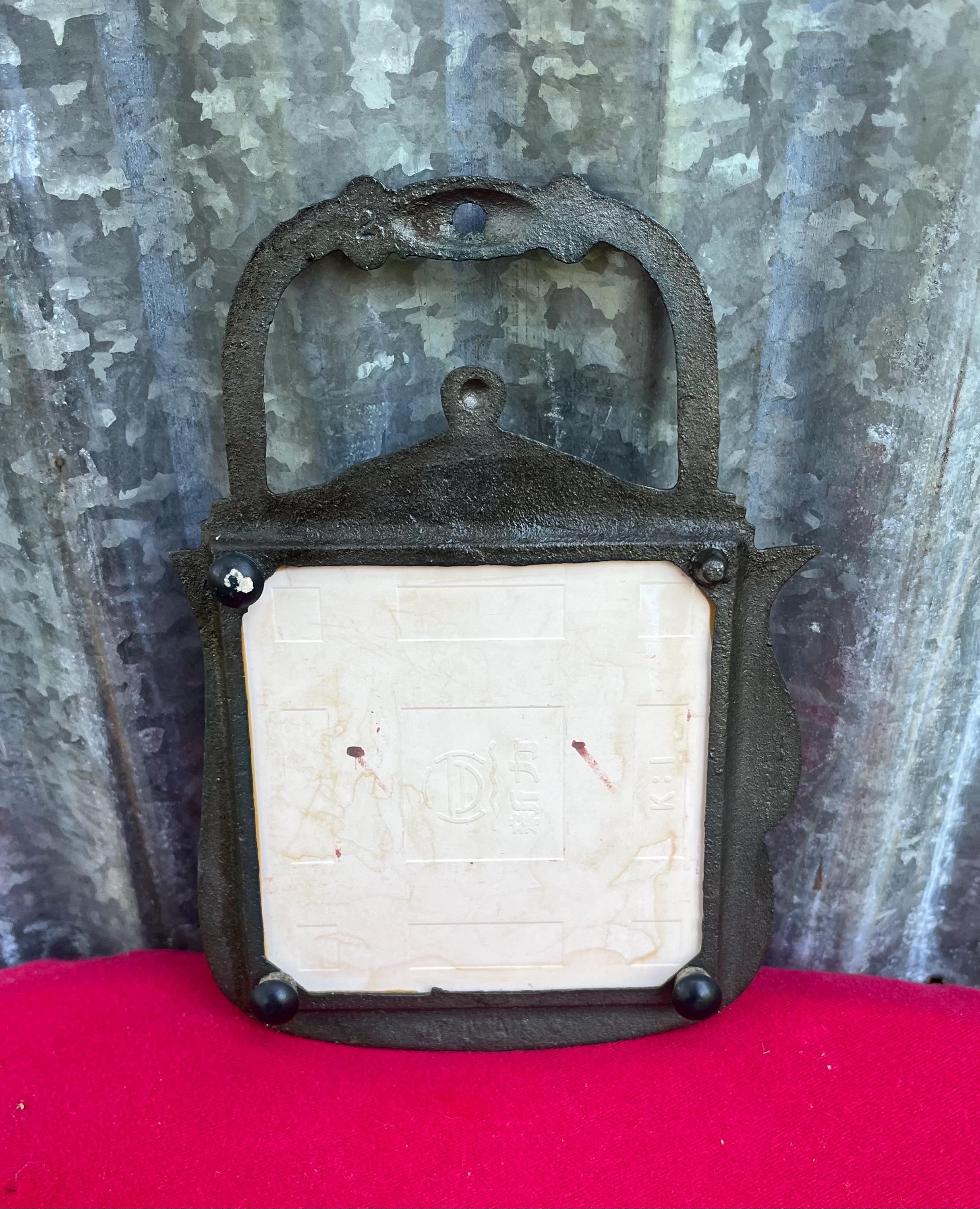Vintage Ceramic Tile Trivet: Black Forest Teapot, Cast Iron - Etsy