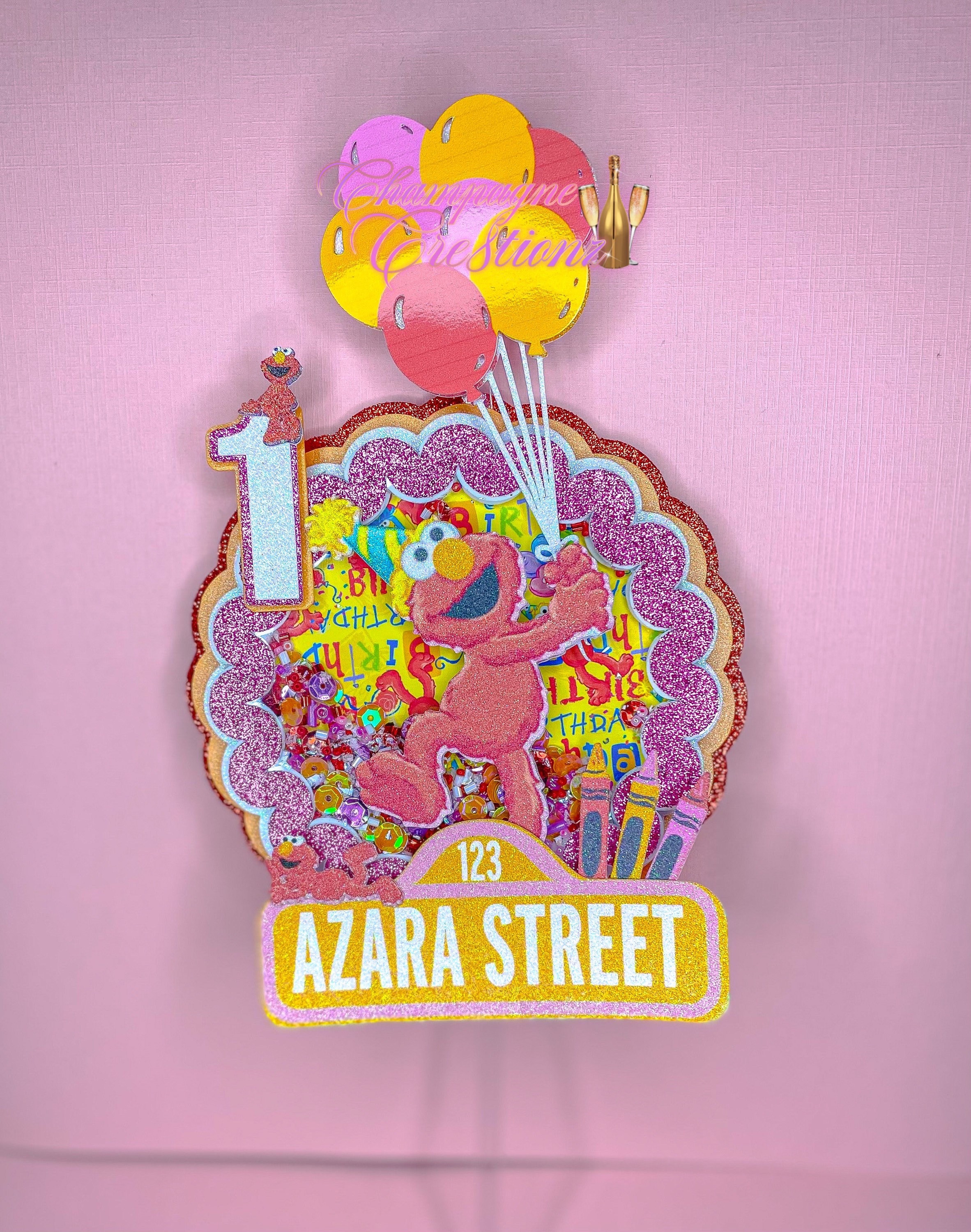 Custom 3D Shaker Cake Topper Shaker Cake Topper - Etsy