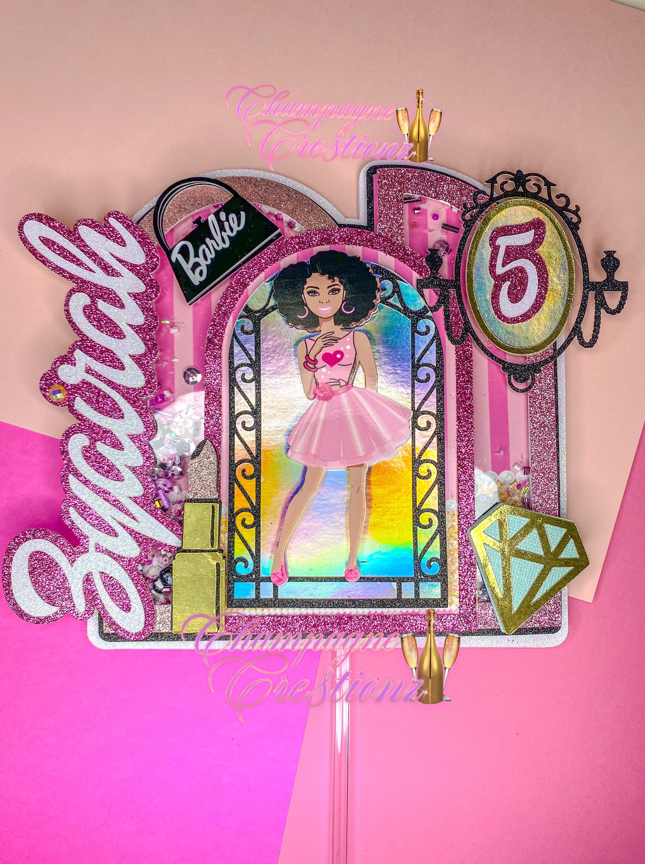 Custom 3D Shaker Cake Topper Shaker Cake Topper - Etsy