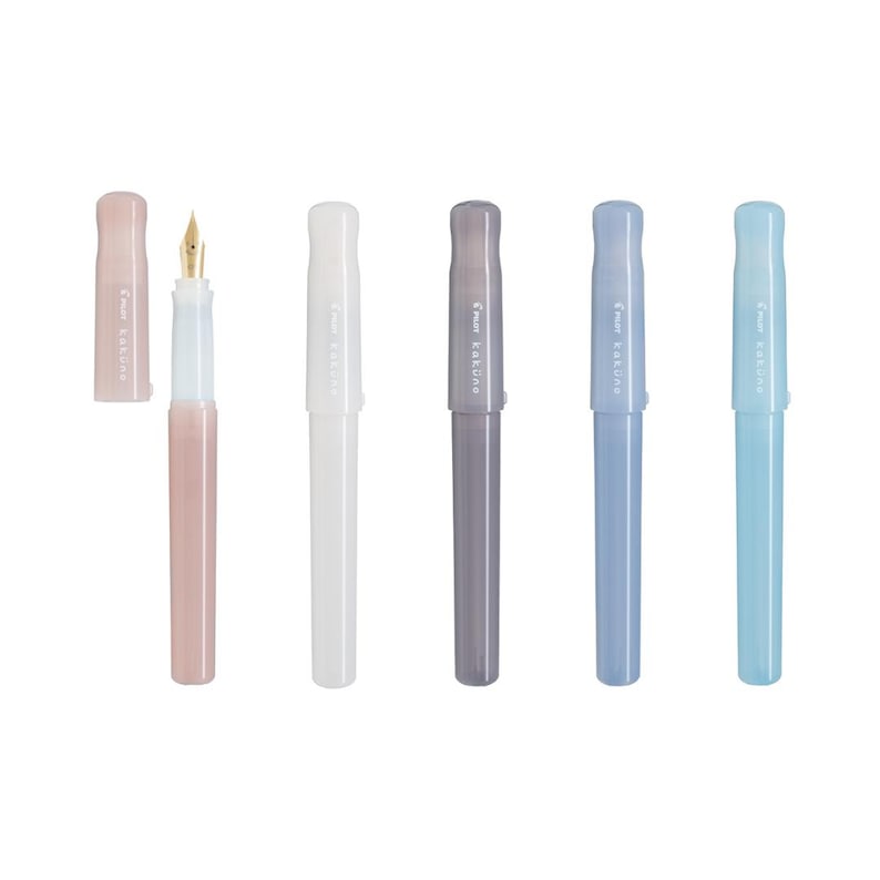 Pilot Kakuno Fountain Pen Madoromi Color Series (light Blue) - Etsy