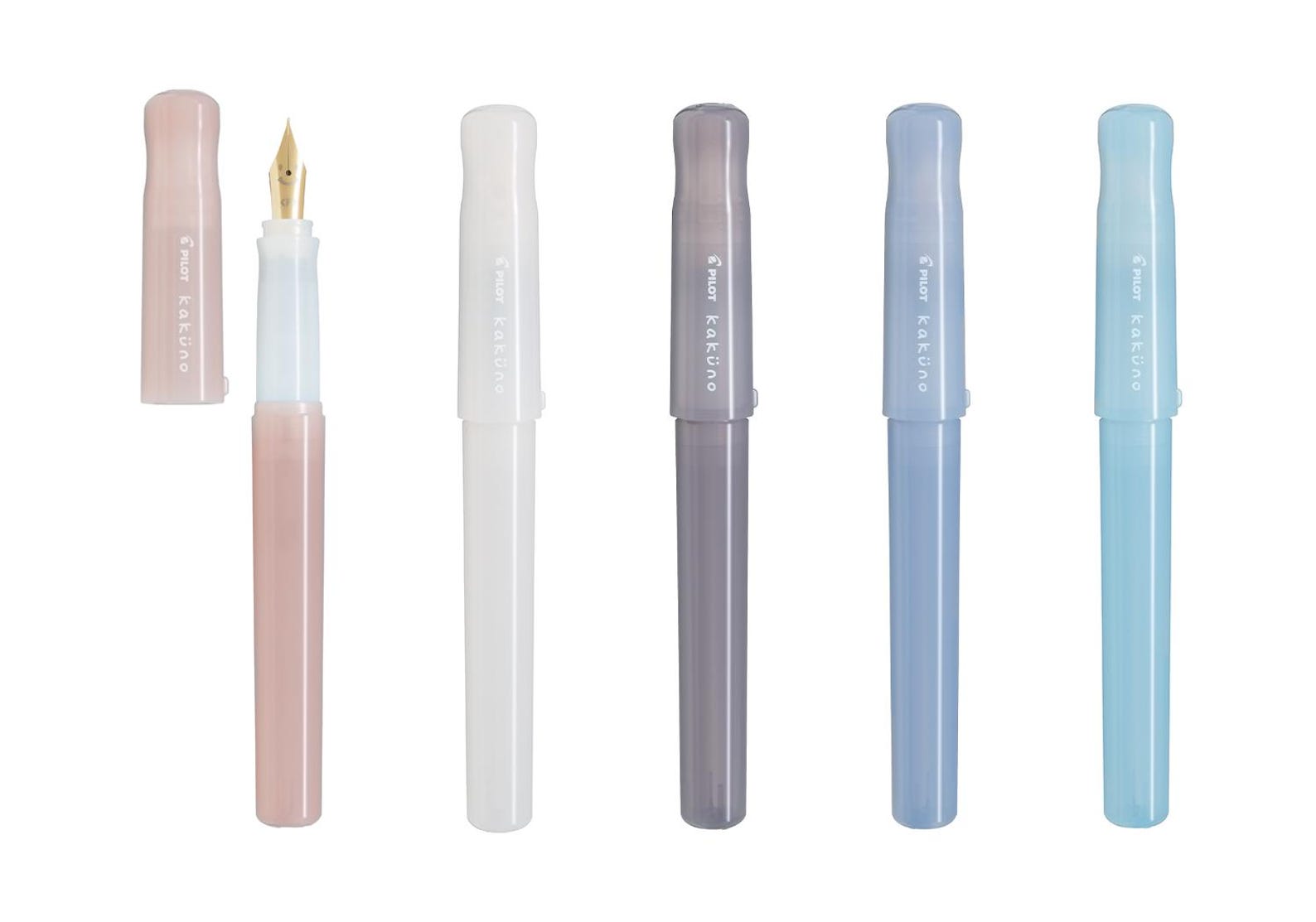 Pilot Kakuno Fountain Pen Madoromi Color Series (pink) - Etsy