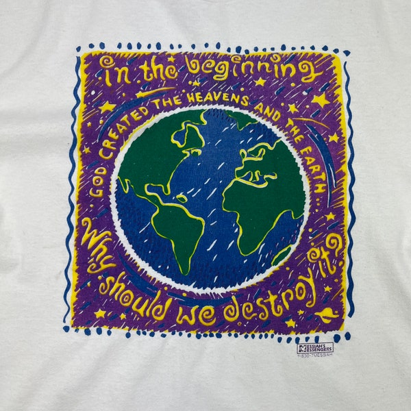 In the Beginning God Created the Heavens and the Earth - Etsy